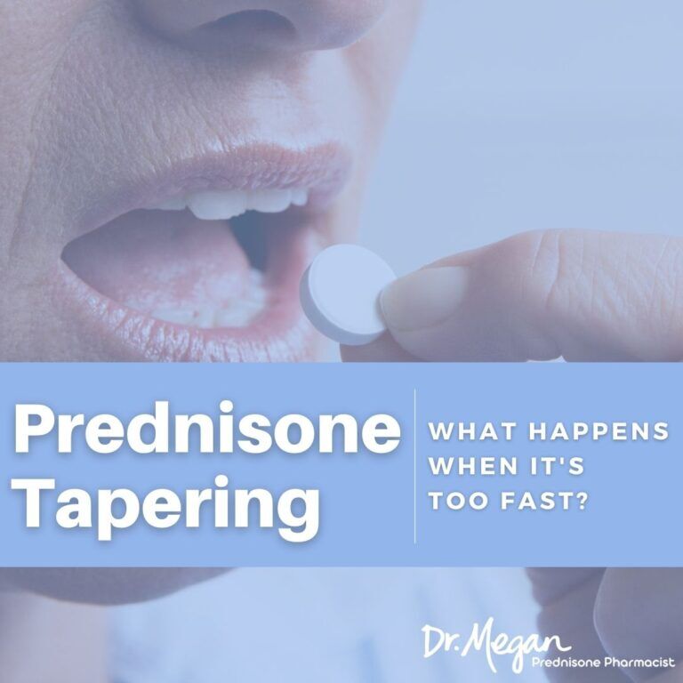Tapering Prednisone Too Fast: Key Withdrawal Symptoms Explained | Dr. Megan